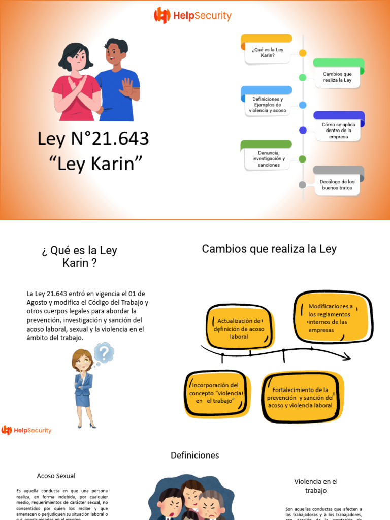 Difusión Ley Karin Grupo Mimagen | PDF