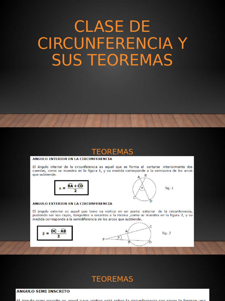2da Clase Circunsferencias | PDF