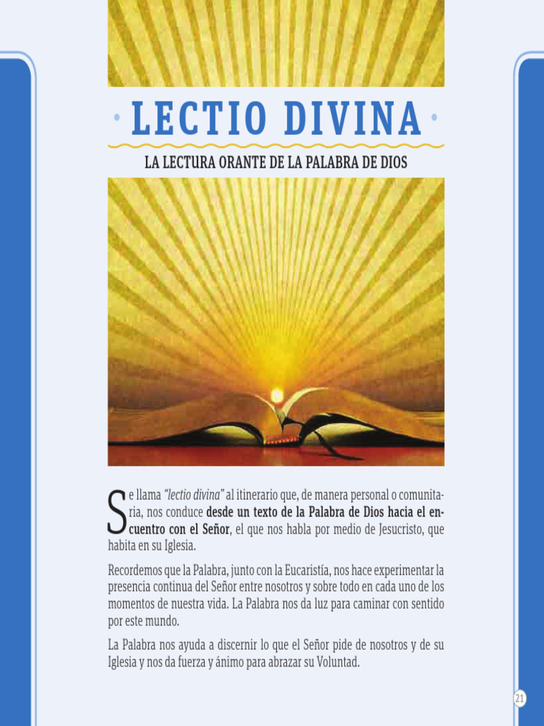 Lectio Divina PDM | PDF
