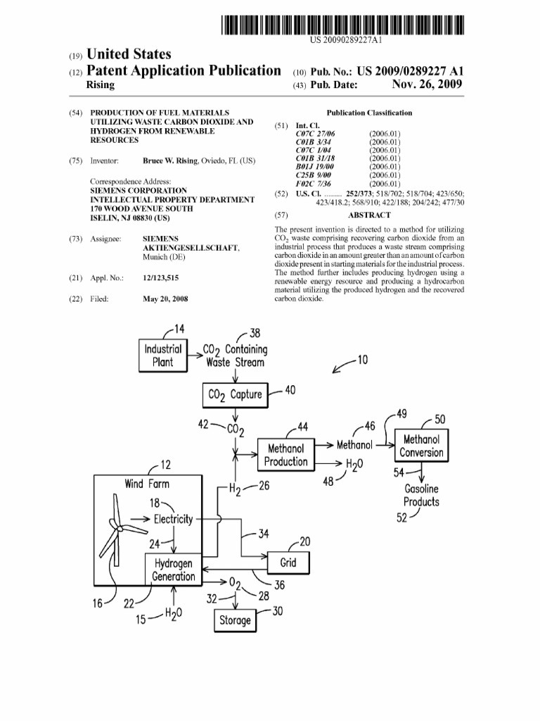 PETENTE-Methanol From Waste CO2 and H2 From Renewable Resources | PDF ...