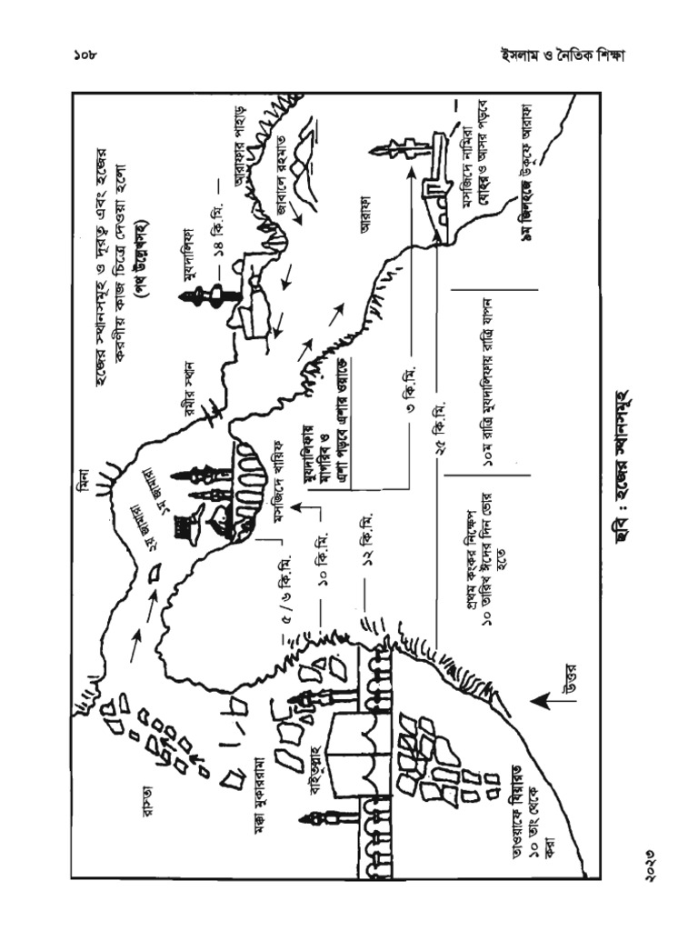 Holy Hajj Map | PDF