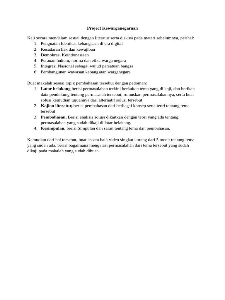 Project Citizen | PDF