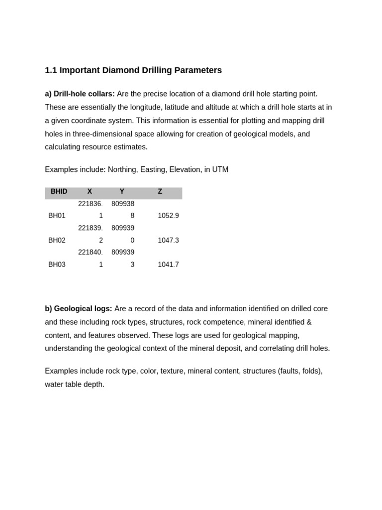 Geomodelling and Mineral Resource - HGEOL224 | PDF | Histogram | Mining