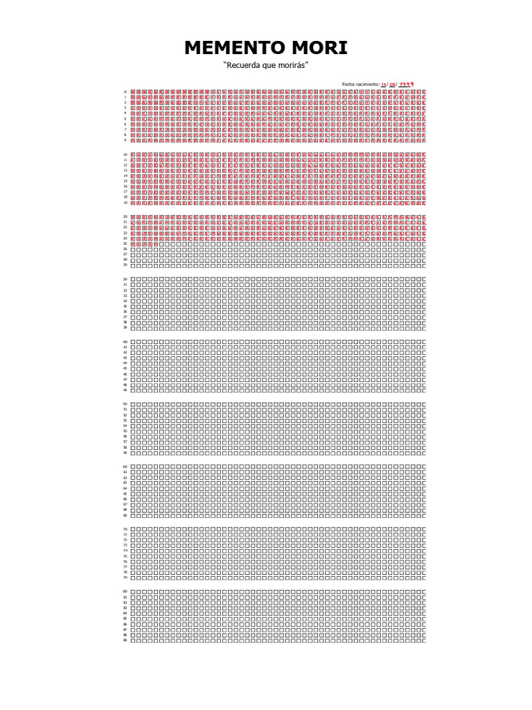calendario-memento-mori | PDF