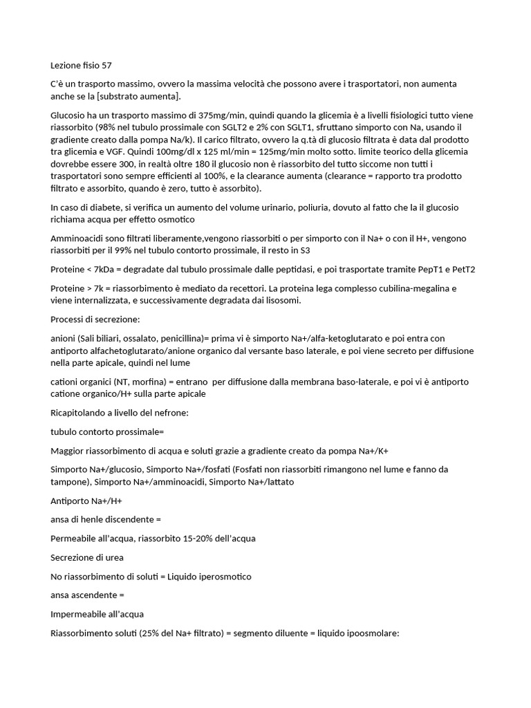 Lezione Fisio 57 | PDF
