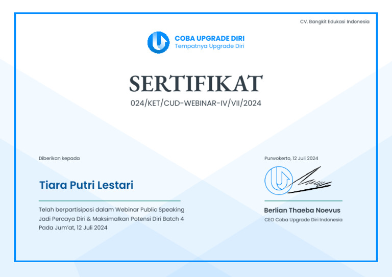 Tiara Putri Lestari | PDF