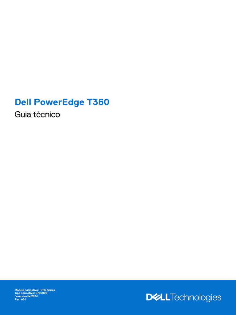 Poweredge t360 Technical Guide | PDF