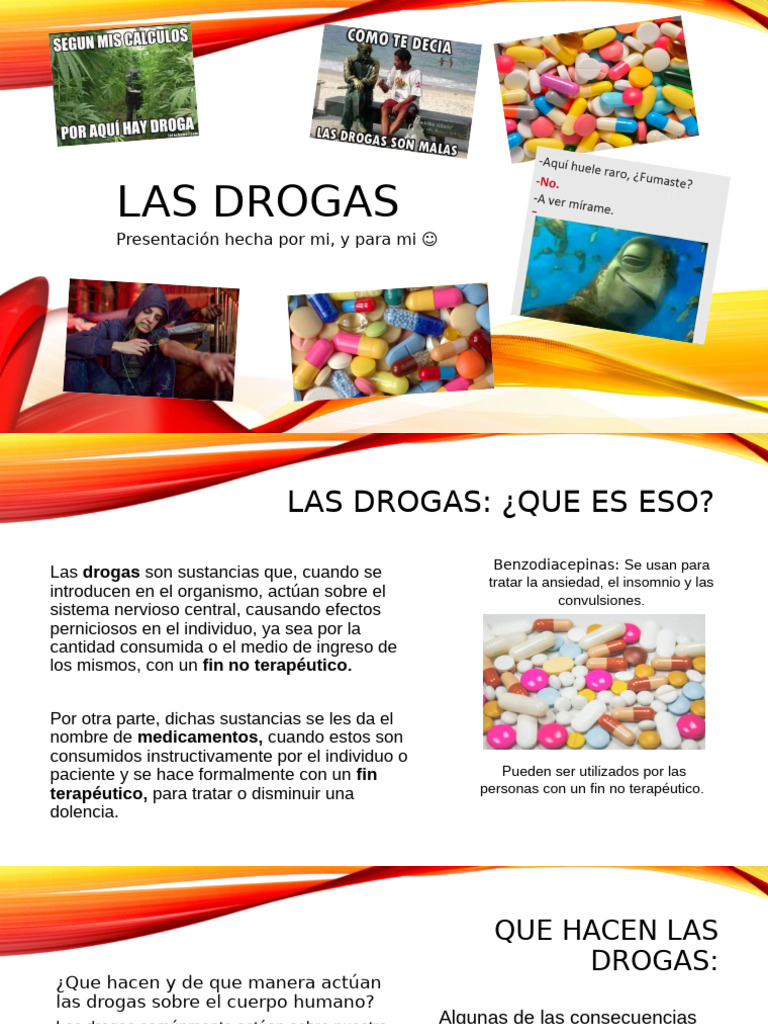 Las Drogas | PDF