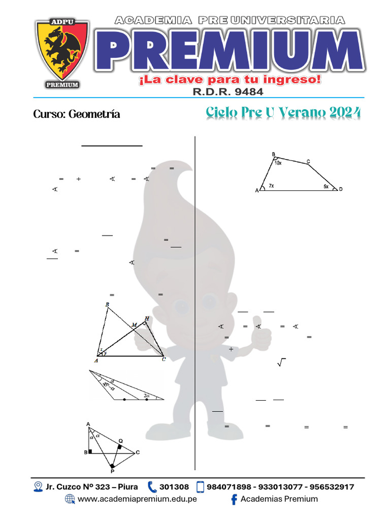 Geom Pre U Ver24 Ases 02 Triangulos | PDF