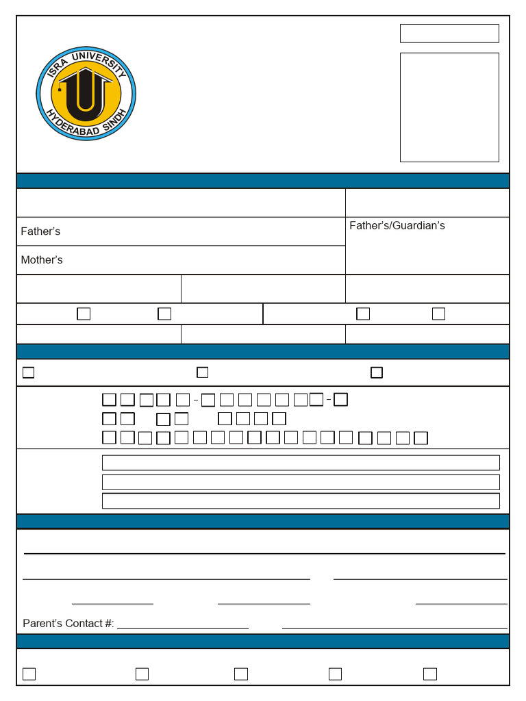 Admission Form 2024 25 | PDF