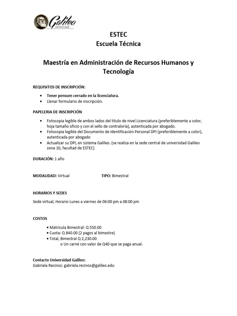 Informacion MRHT (1) | PDF