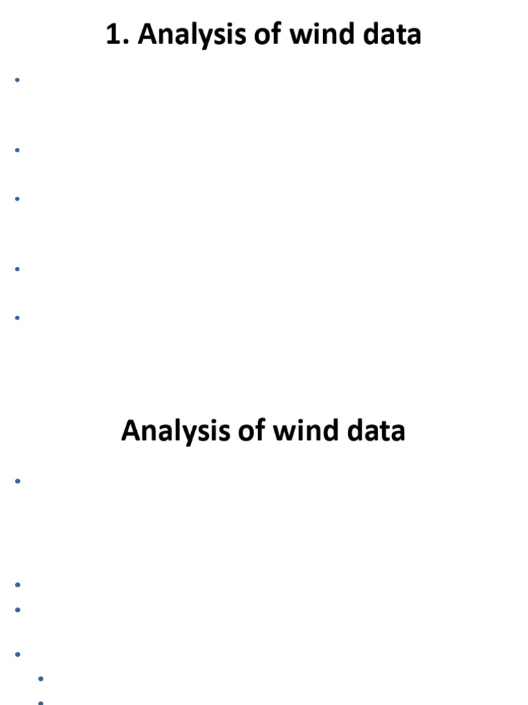 10.3-Analysis of Wind Data | PDF