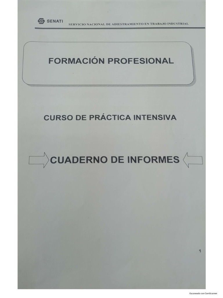 cuaderno de informe 5 Renzo camac Javier | PDF