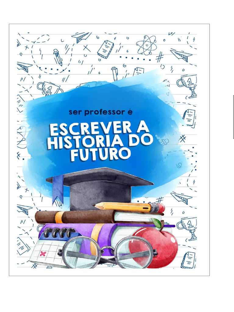 Capas A5 Caderno Prof Cintia Capa Sem Frase | PDF