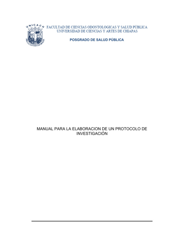 Manual de Protocolo | PDF