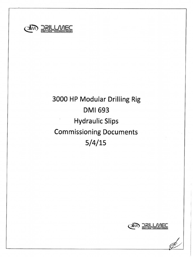 Hydraulic Slips | PDF