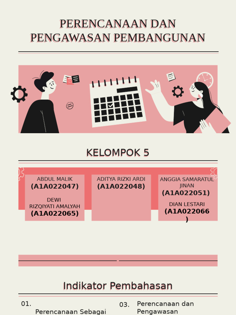 KLP 5 - Eko Perencanaan | PDF