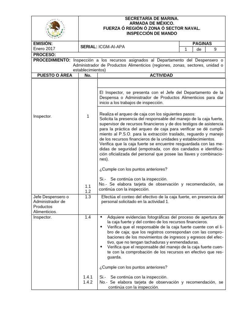 04.-P.s.o. Despensa | PDF