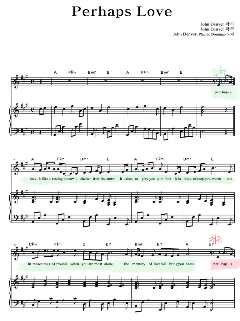 Perhaps - L Ove | PDF