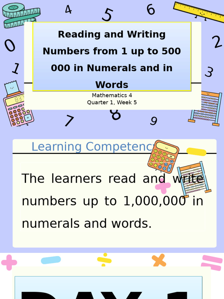 MATH Q1W5 G-4 PPT (Autosaved) | PDF