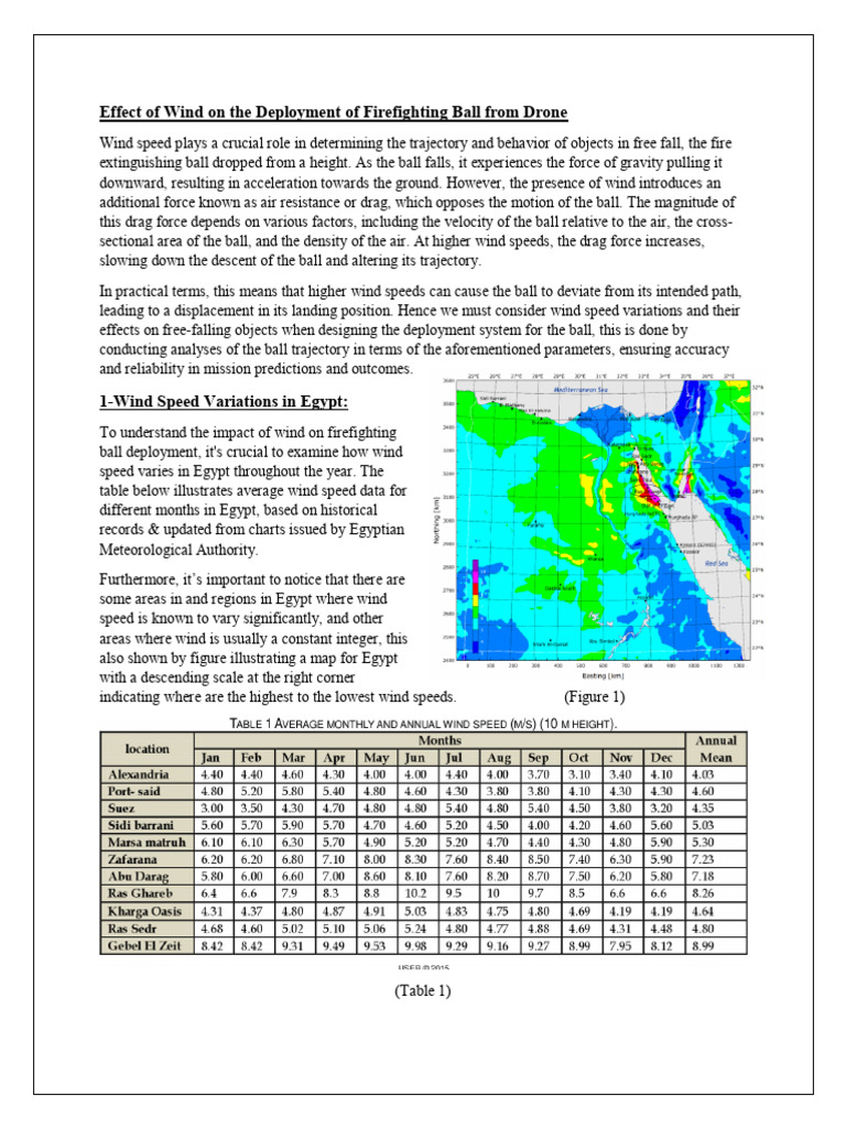 Wind Deviation Modelling | PDF
