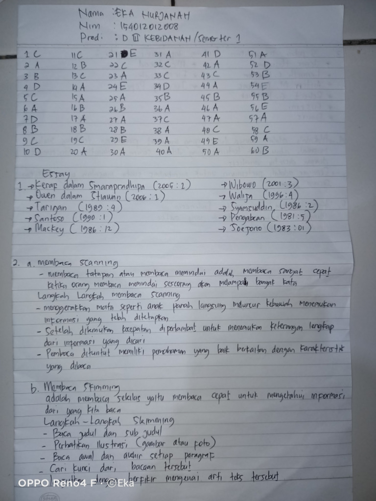 Uas B.indonesia Eka Nurjanah | PDF