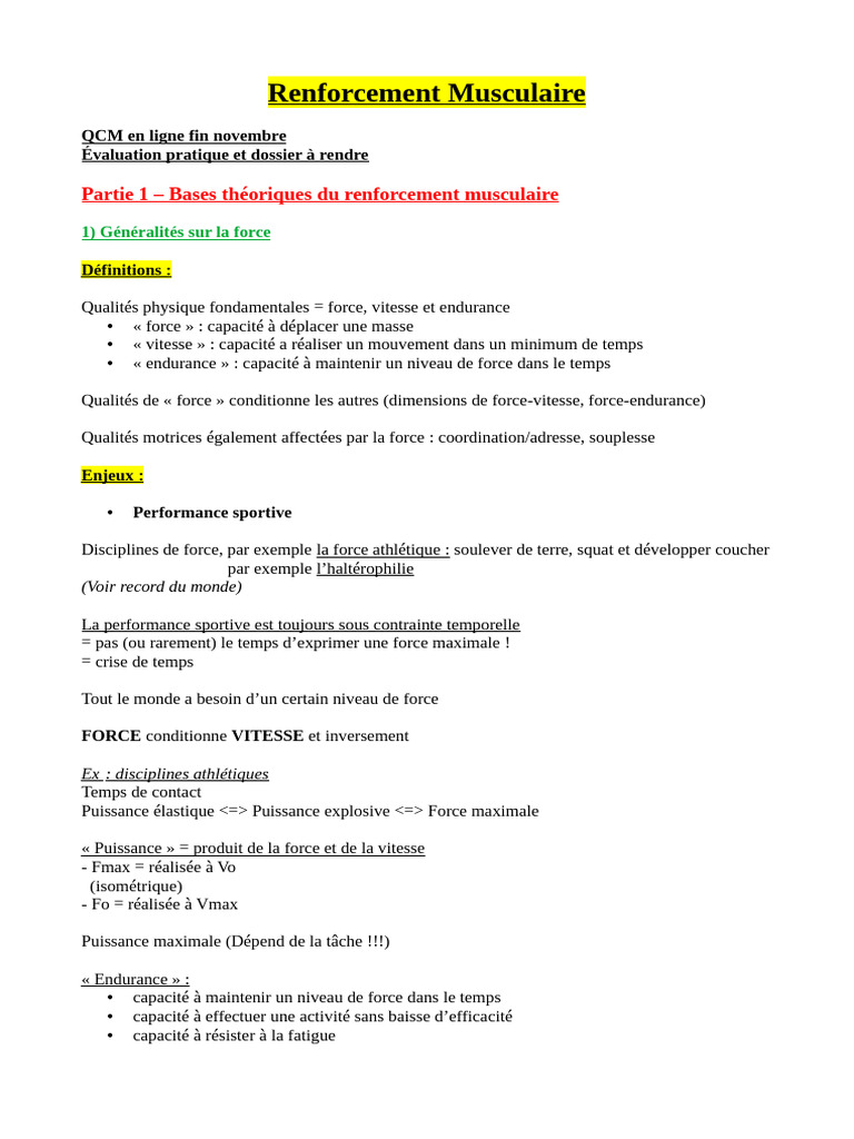 Cours 1 | PDF