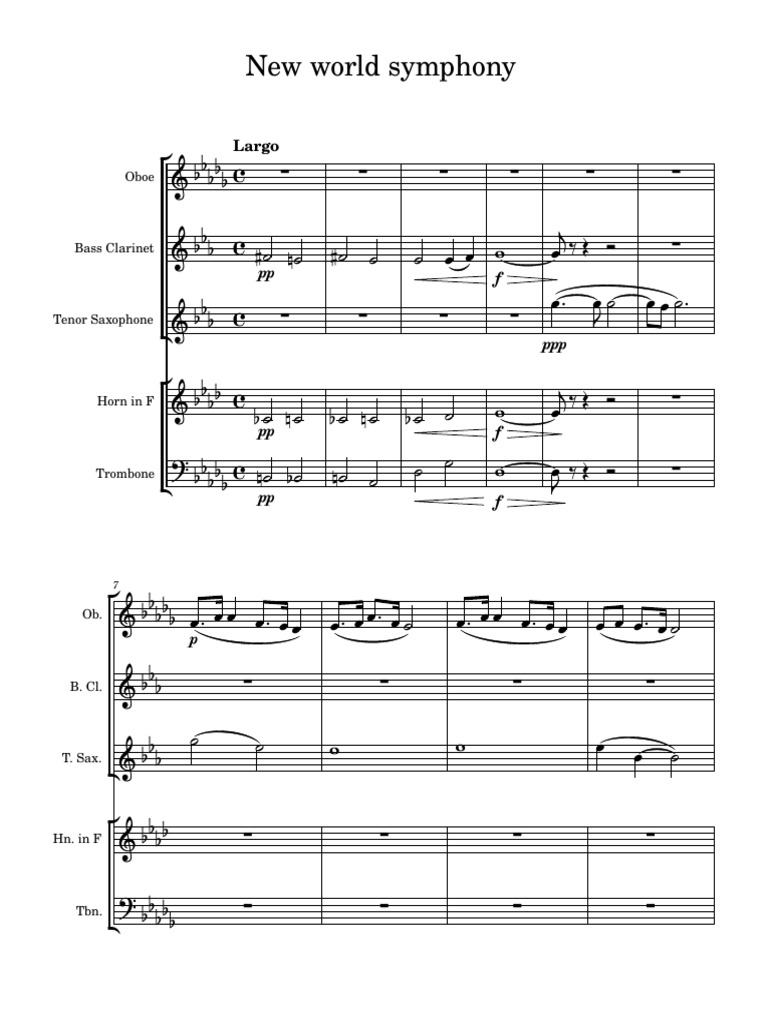 New World Symphony | PDF