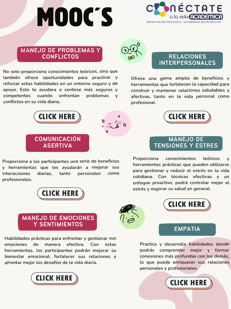 Talleres Moocs Conectate A La Vida | PDF | Career & Growth