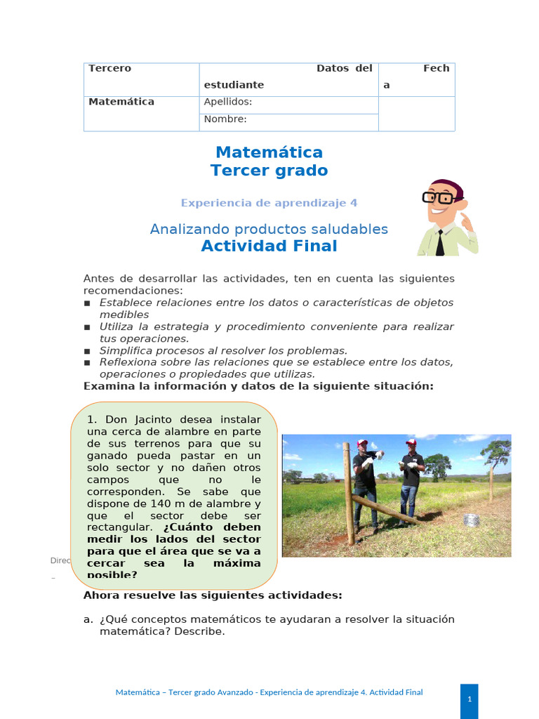 MAT3 - EA4 - Act - 3 - Final - Analizando Productos Saludables | PDF