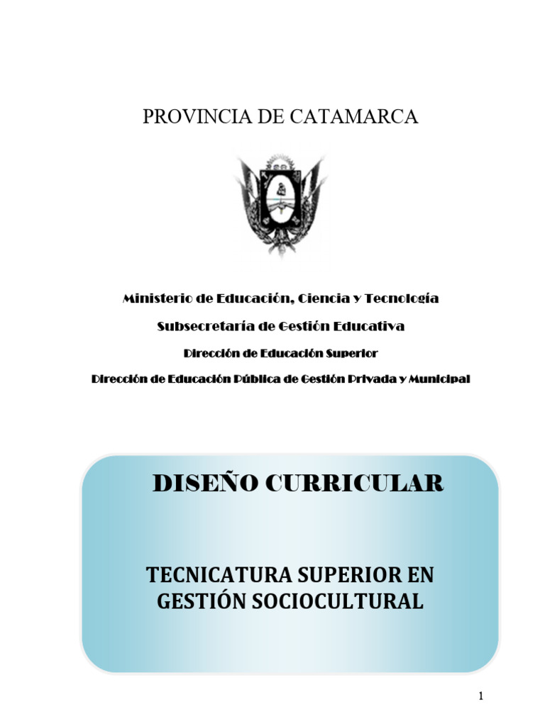 DCJ-TS en Gestión Sociocultural | PDF