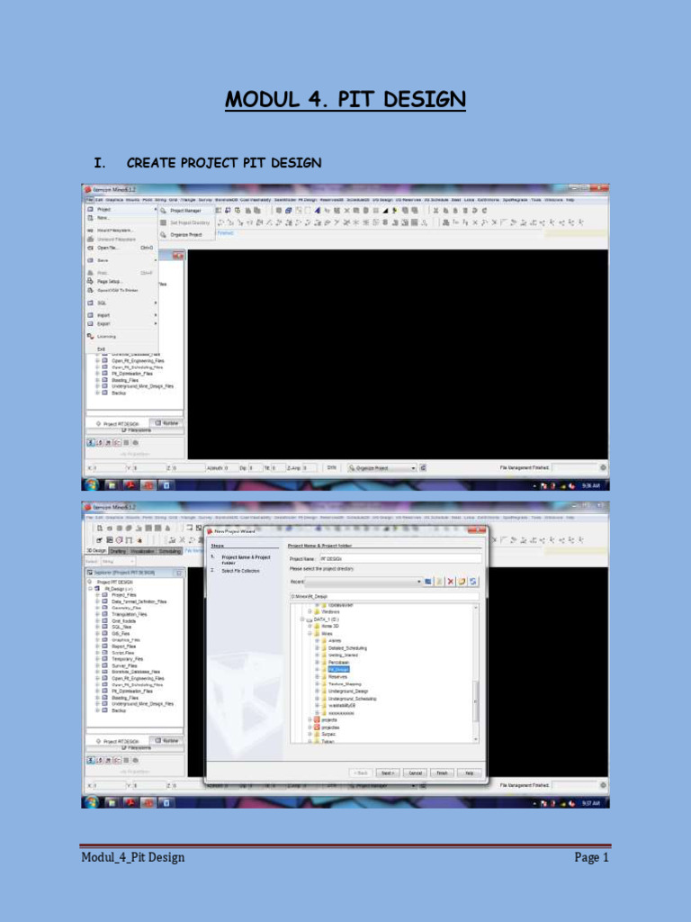 Modul 4. Pit Design | PDF