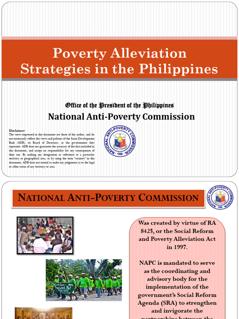 Philippines Poverty Alleviation Strategies | PDF