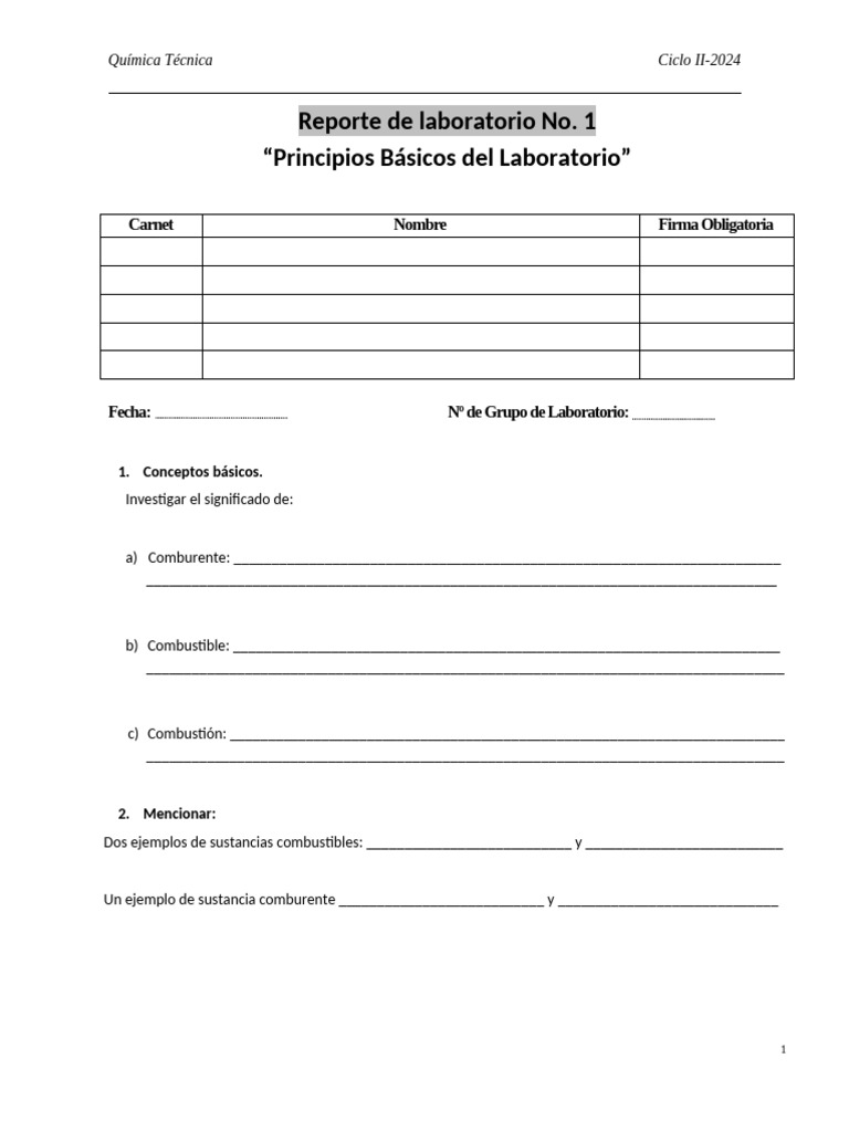 Reporte Practica 1 | PDF