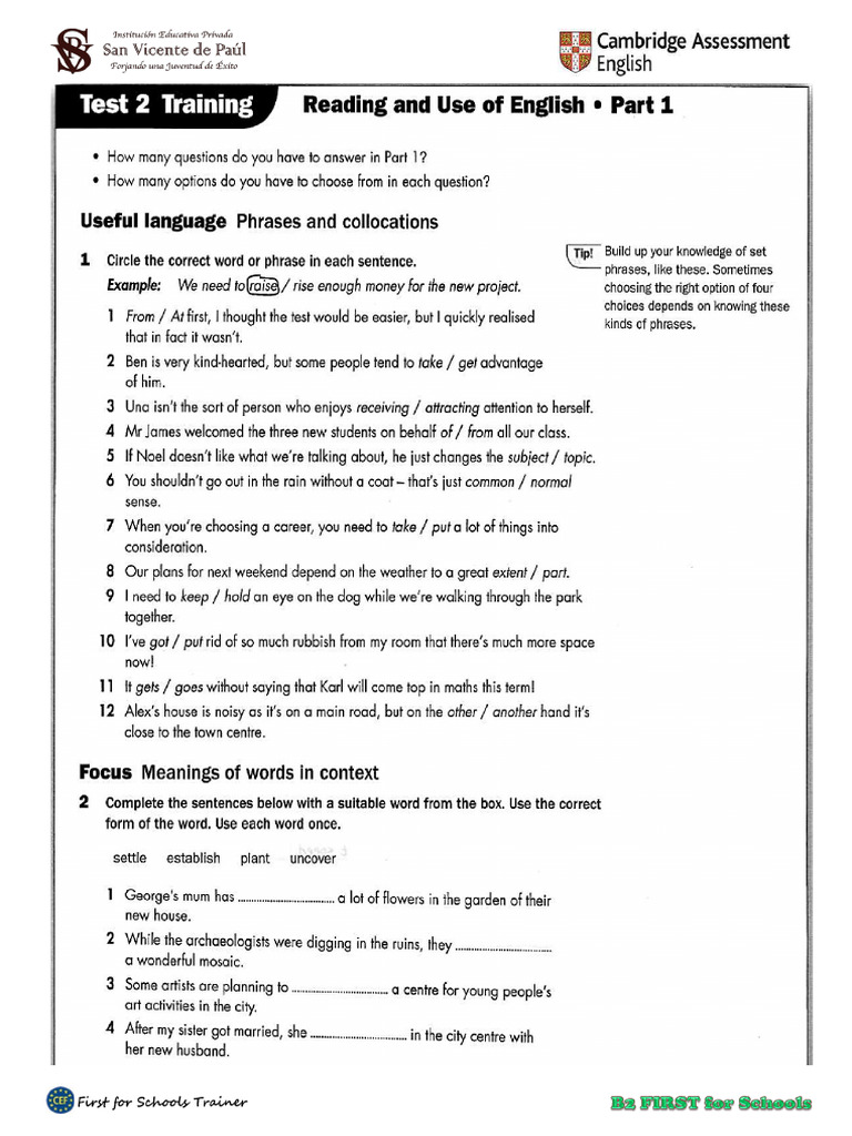 Trainer 2 - Use of English | PDF