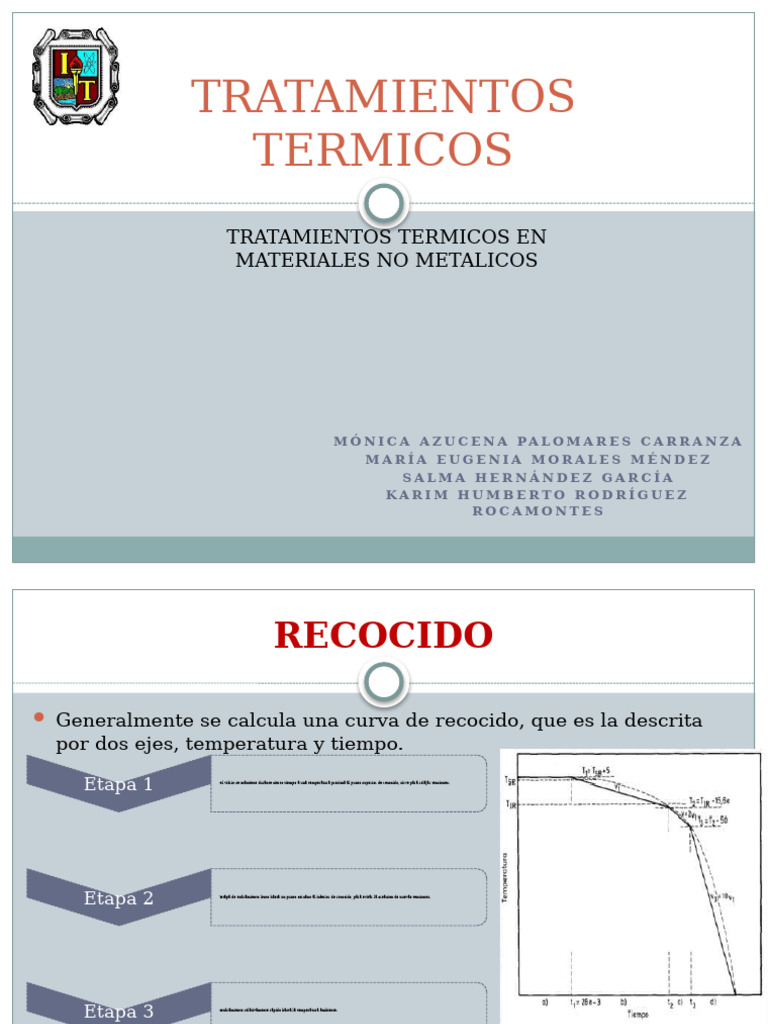 Tratamientos térmicos | PDF