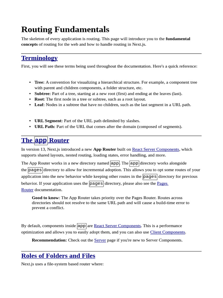 Nextjs Documentation | PDF
