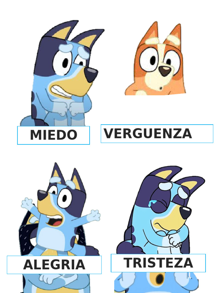 Emociones Bluey | PDF