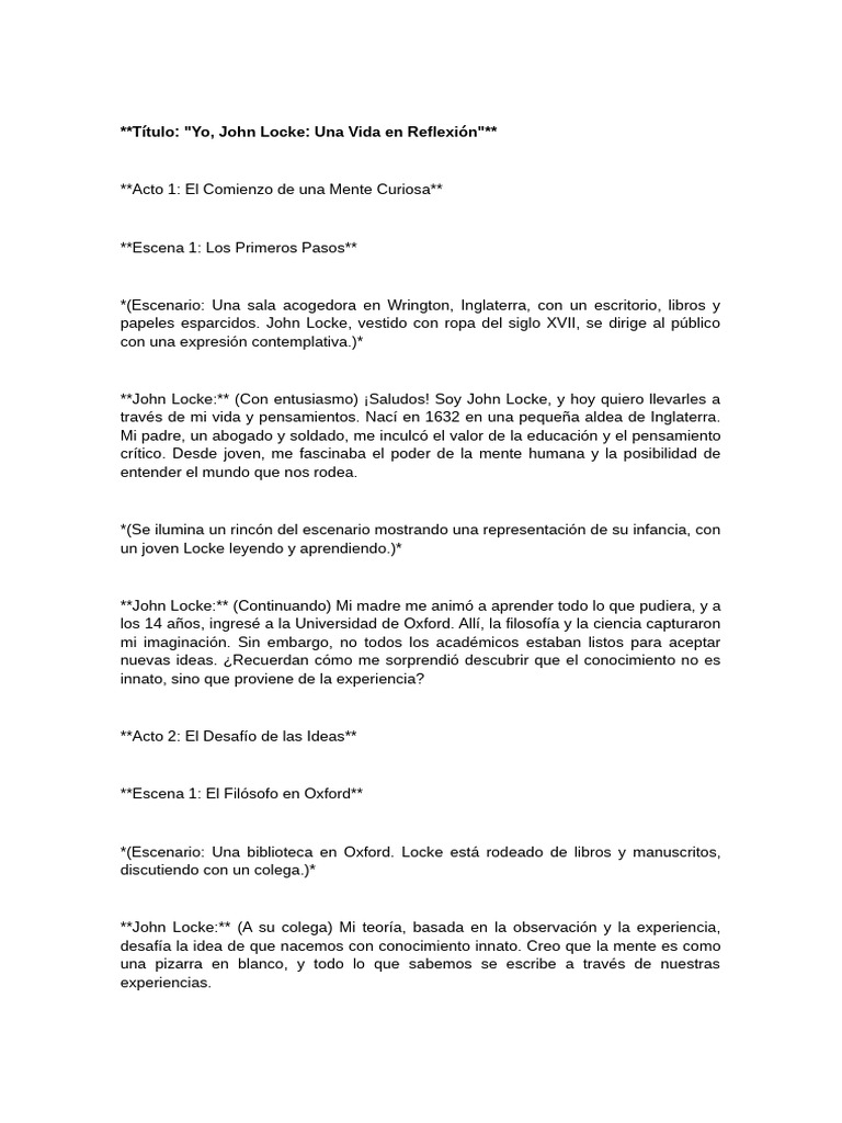 Jhon Locke | PDF