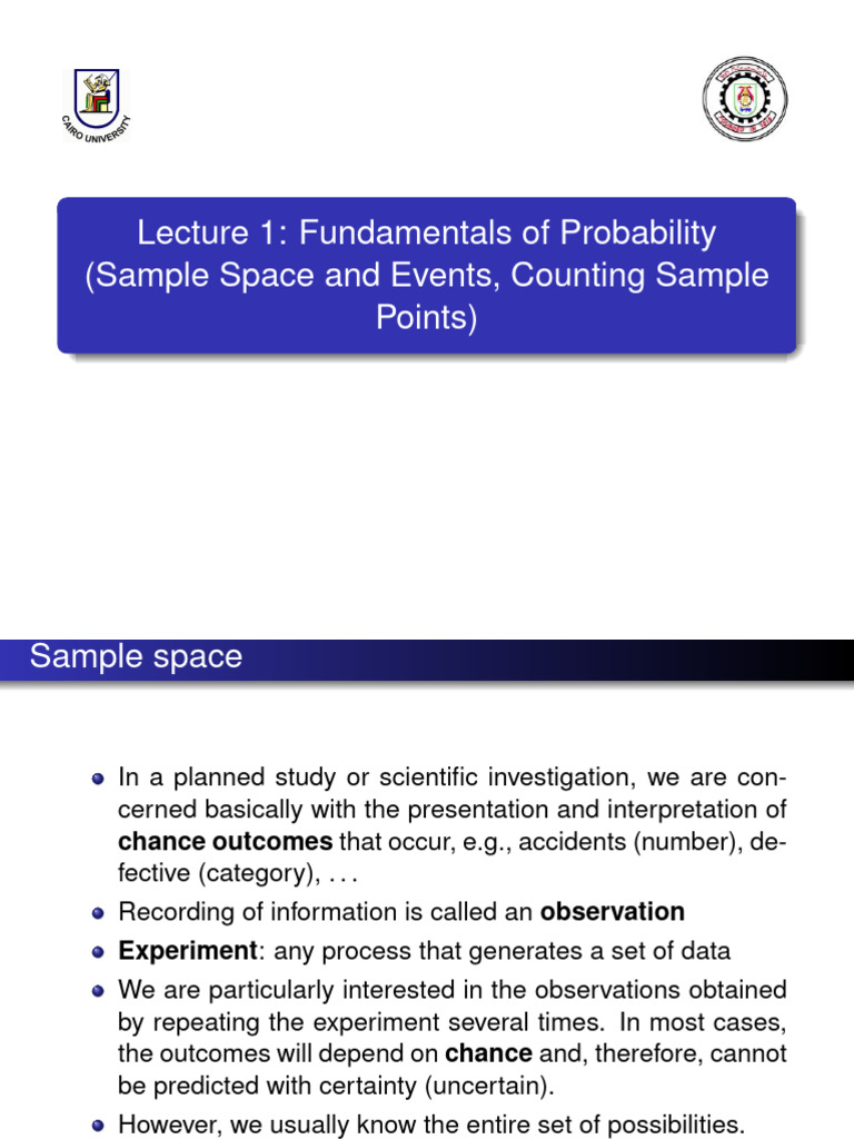 Lecture 1 | PDF