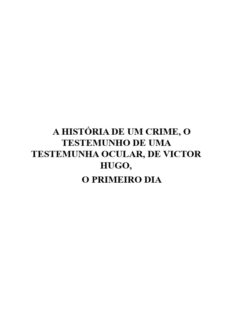 001project Plan D He History of A Crime The Testimony of An Eye1 ...