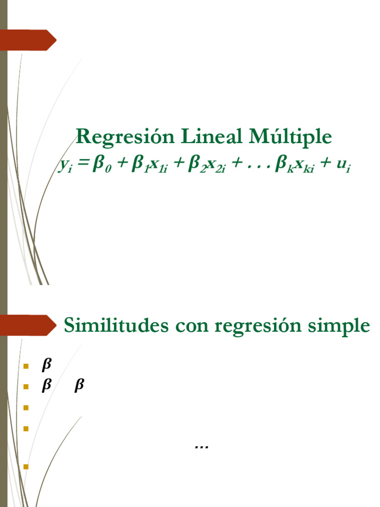 2004 Regresión Multiple | PDF