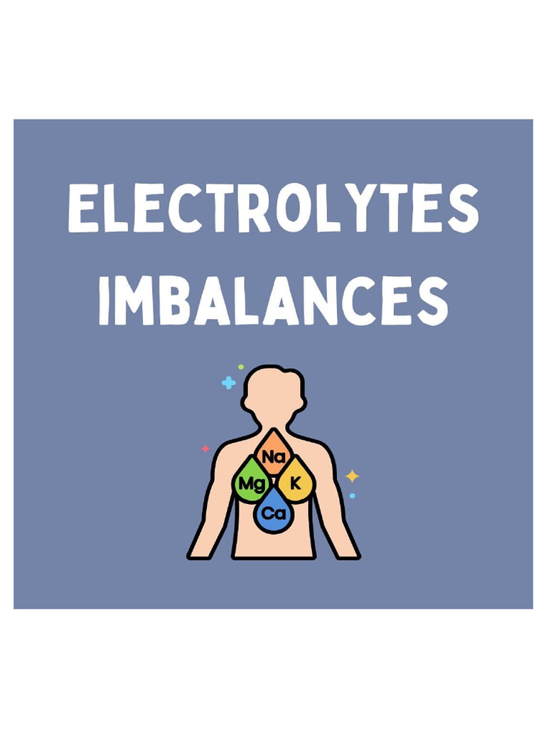 Fluid Imbalance | PDF