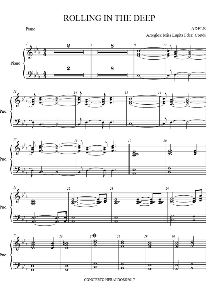 Rolling Piano | PDF
