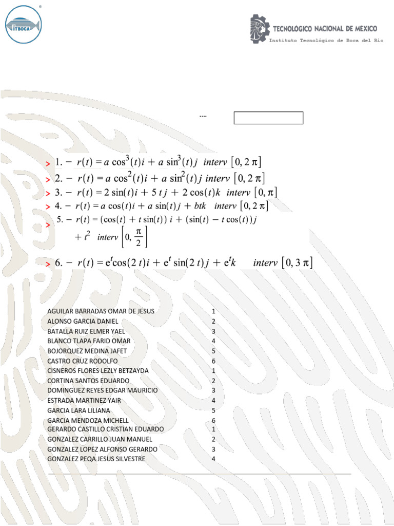 calculo Vectorial examen U3 Nov 2021 U3 | PDF