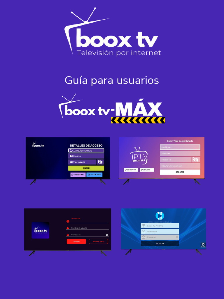 Actualización Guía Boox Tv-MÁX | PDF