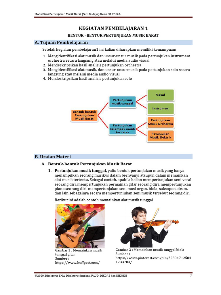 Pertunjukan Musik Barat Xi | PDF