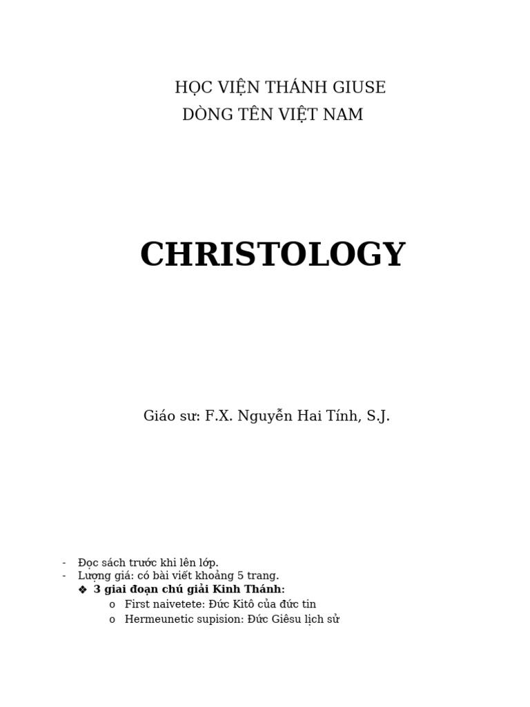 Tổng Hợp Kito Hoc | PDF