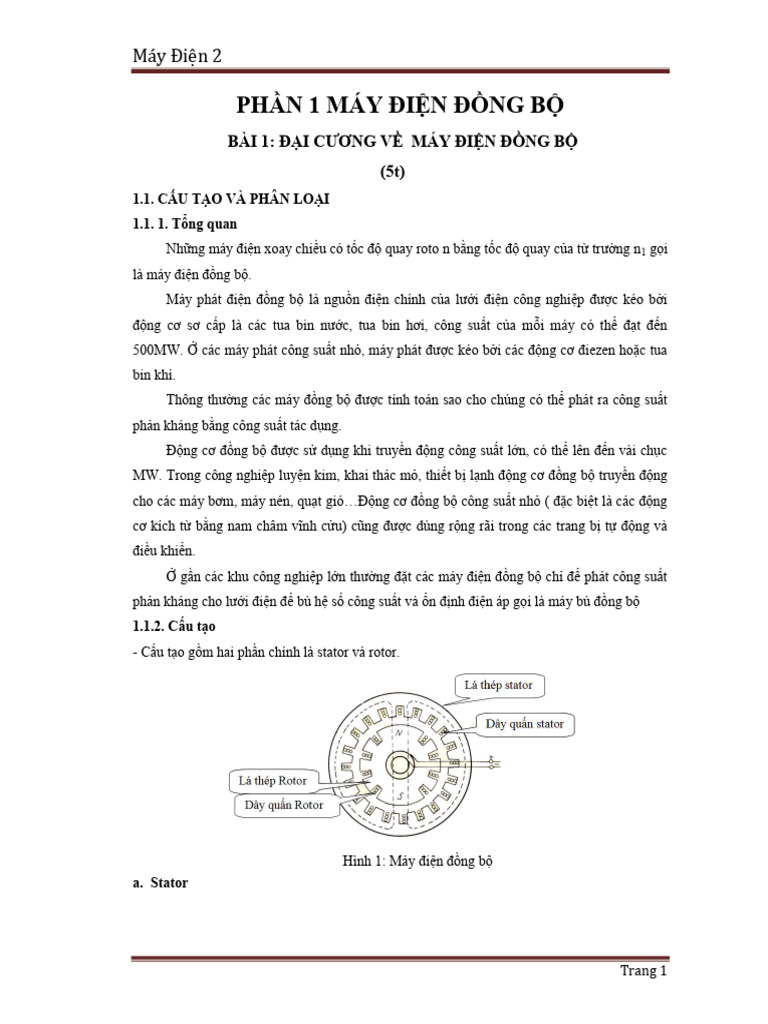 May Dien 1 - CD Cao Thang | PDF