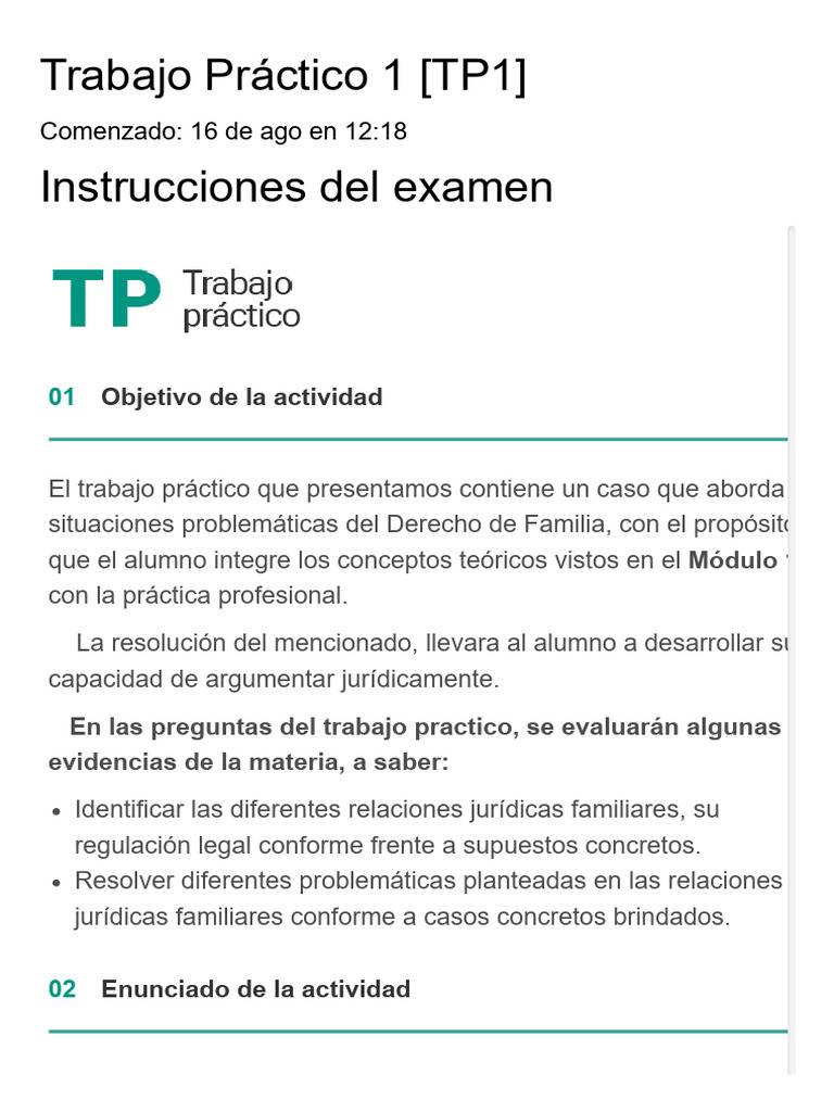 TP1 FAMILIA 100 MJPR | PDF